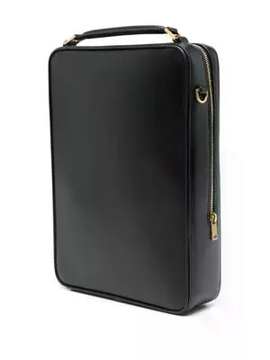 Saint Laurent Leather Messenger Bag