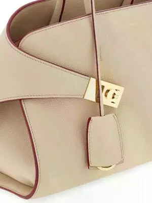 FERRAGAMO Medium Hammered Calfskin Tote Bag