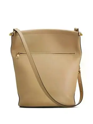 TOD'S Leather Bucket Bag - Neutrals