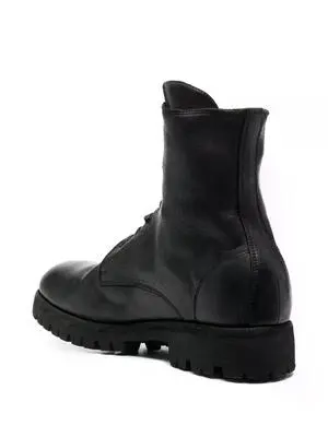 Guidi Lace-front Ankle Boots