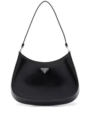 Prada Cleo Brushed Leather Shoulder Bag