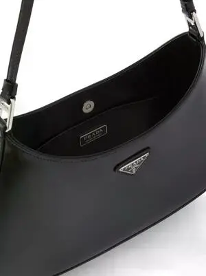 Prada Cleo Brushed Leather Shoulder Bag