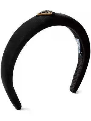 Prada Velvet Headband - Black