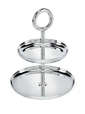 Christofle Vertigo Two-tier Pastry Stand