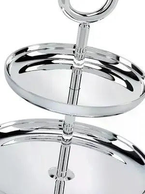 Christofle Vertigo Two-tier Pastry Stand
