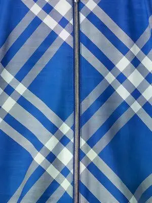 Burberry Check-pattern Hooded Jacket