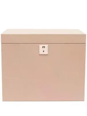 Smythson Leather Trinket Box - Neutrals