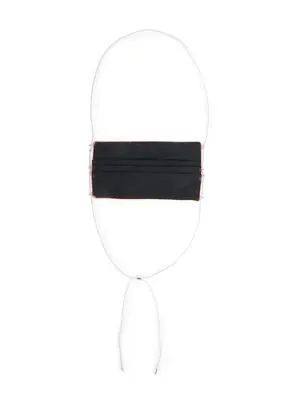 M. Cohen Stripe-print Face Mask