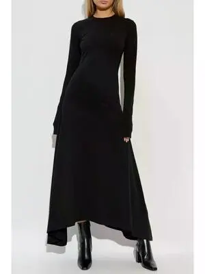 Vetements Logo-embroidered Maxi Dress