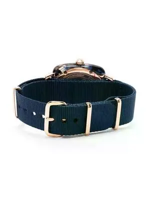 BRISTON Clubmaster Chic 36mm Watch - Blue