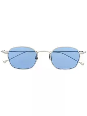 PETER AND MAY Square-frame Metal Sunglasses