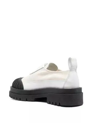 Plan C Canvas Oxford Shoes