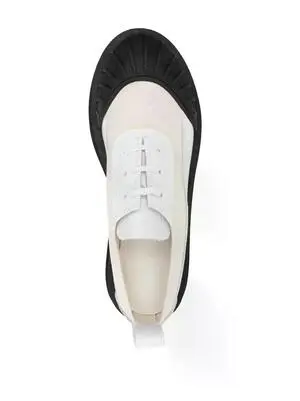 Plan C Canvas Oxford Shoes