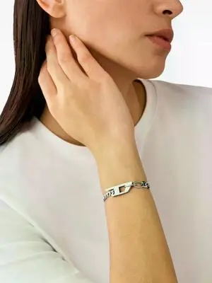 DIESEL® Logo-plaque Chain Bracelet
