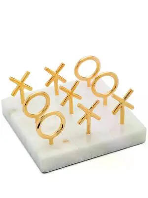 Jonathan Adler Marble Tic-tac-toe Set - Neutrals