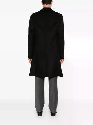 Emporio Armani Felted Wool-blend Coat