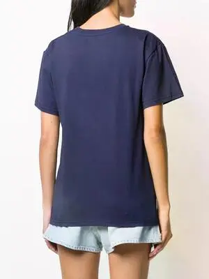 Alberta Ferretti Love Sequin T-shirt - Blue