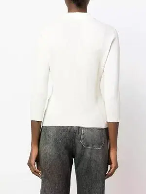 Rag & Bone Pacey Ribbed-knit Polo Top