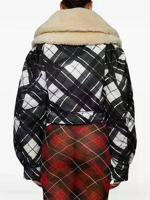JEAN PAUL GAULTIER Layered Shearling-collar Jacket
