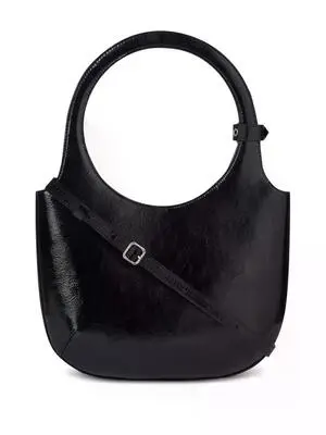 COURREGES Holy Leather Tote Bag - Black