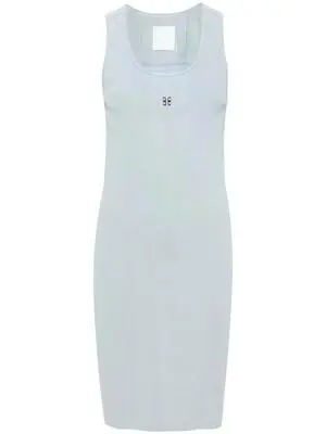 Givenchy 4g-plaque Midi Dress - Blue