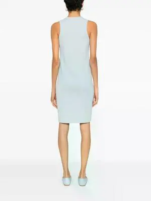Givenchy 4g-plaque Midi Dress - Blue