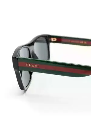 Gucci Logo-engraved Sunglasses