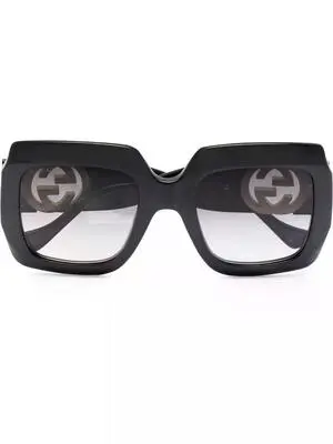 Gucci Oversized Square Sunglasses - Black