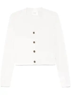 LISA YANG Marion Cardigan Neutrals
