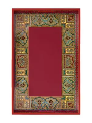 Etro Paisley-print Wood Tray