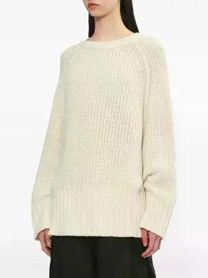 LOW CLASSIC Ribbed Crewneck Sweater