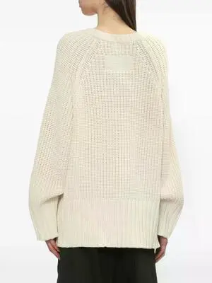 LOW CLASSIC Ribbed Crewneck Sweater