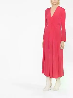 Isabel Marant Étoile Nemalia Ruched Midi Dress