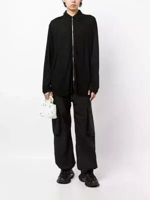 POST ARCHIVE FACTION Zip-up Lyocell Jacket