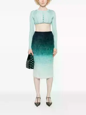 Casablanca Gradient Ankle-length Skirt