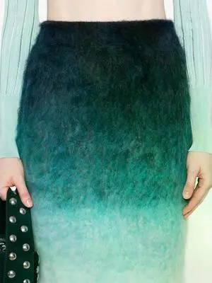 Casablanca Gradient Ankle-length Skirt