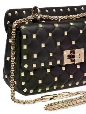 Valentino Garavani Rockstud Spike Leather Tote Bag