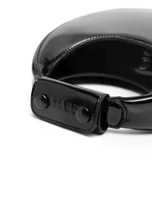 Staud Goodnight Moon Leather Tote Bag - Black
