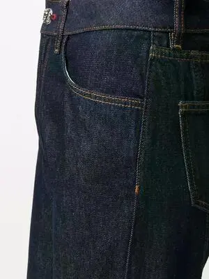 Philipp Plein Logo-patch Wide-leg Jeans
