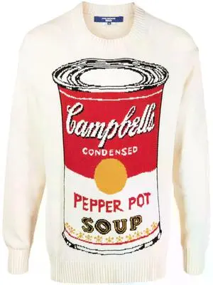 Junya Watanabe X Andy Warhol Intarsia Knit Jumper