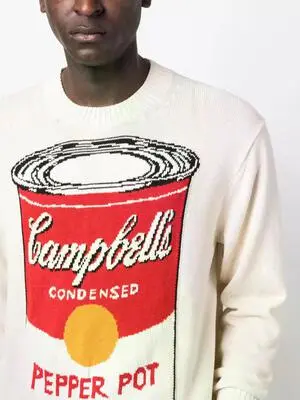 Junya Watanabe X Andy Warhol Intarsia Knit Jumper