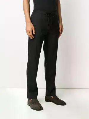 MAISON MARGIELA Four-stitch Detail Tailored Trousers - Black