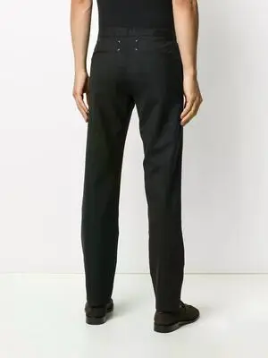 MAISON MARGIELA Four-stitch Detail Tailored Trousers - Black