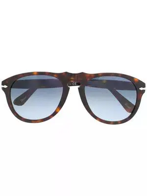 Persol Round Framed Sunglasses - Brown