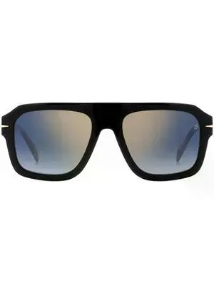 DB EYEWEAR BY DAVID BECKHAM Square-frame Sunglasses - Black