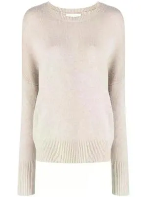 LISA YANG Extra-long Sleeved Cashmere Jumper - Neutrals