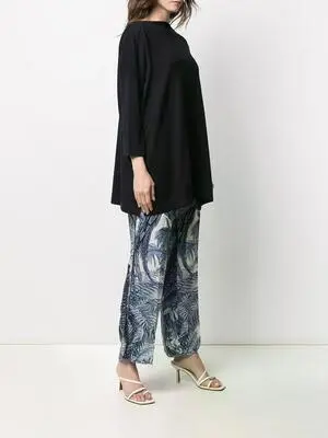 DANIELA GREGIS Boat Neck Knit Jumper