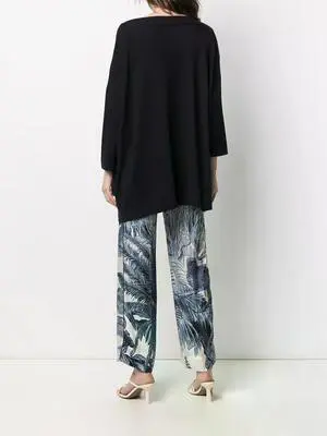 DANIELA GREGIS Boat Neck Knit Jumper