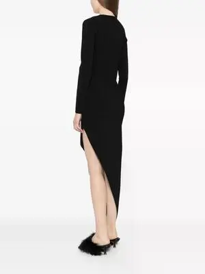 Alexander Wang Asymmetric Ribbed Midi Skirt