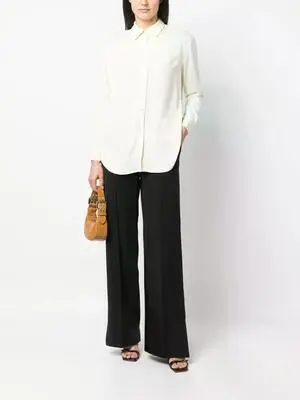 Calvin Klein High-waisted Straight-leg Trousers